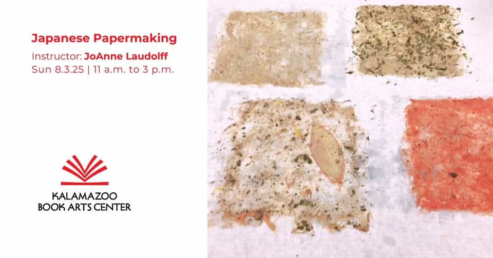 Japanese Papermaking Workshop – NowKalamazoo